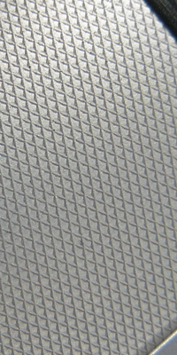 Knurled Finishes on Aluminum Trim