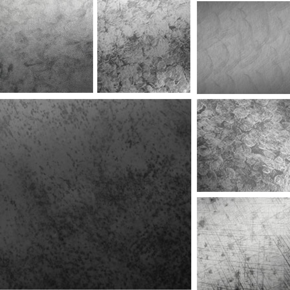 Hammered Aluminum Look for Surface Decoration