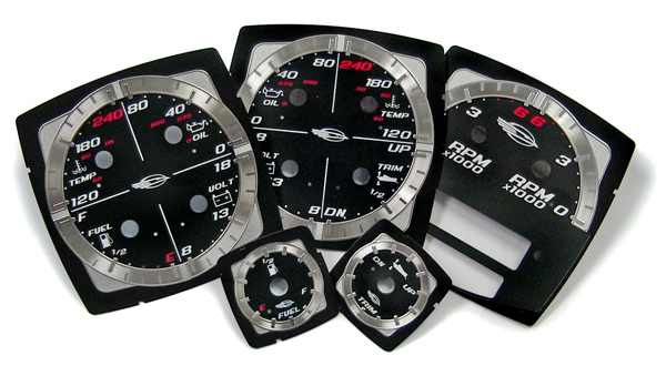 Boat Gauges | Aluminum and Polycarbonate
