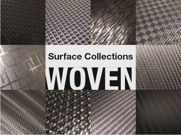 Woven, Mesh and Carbon Fiber Finishes on Aluminum