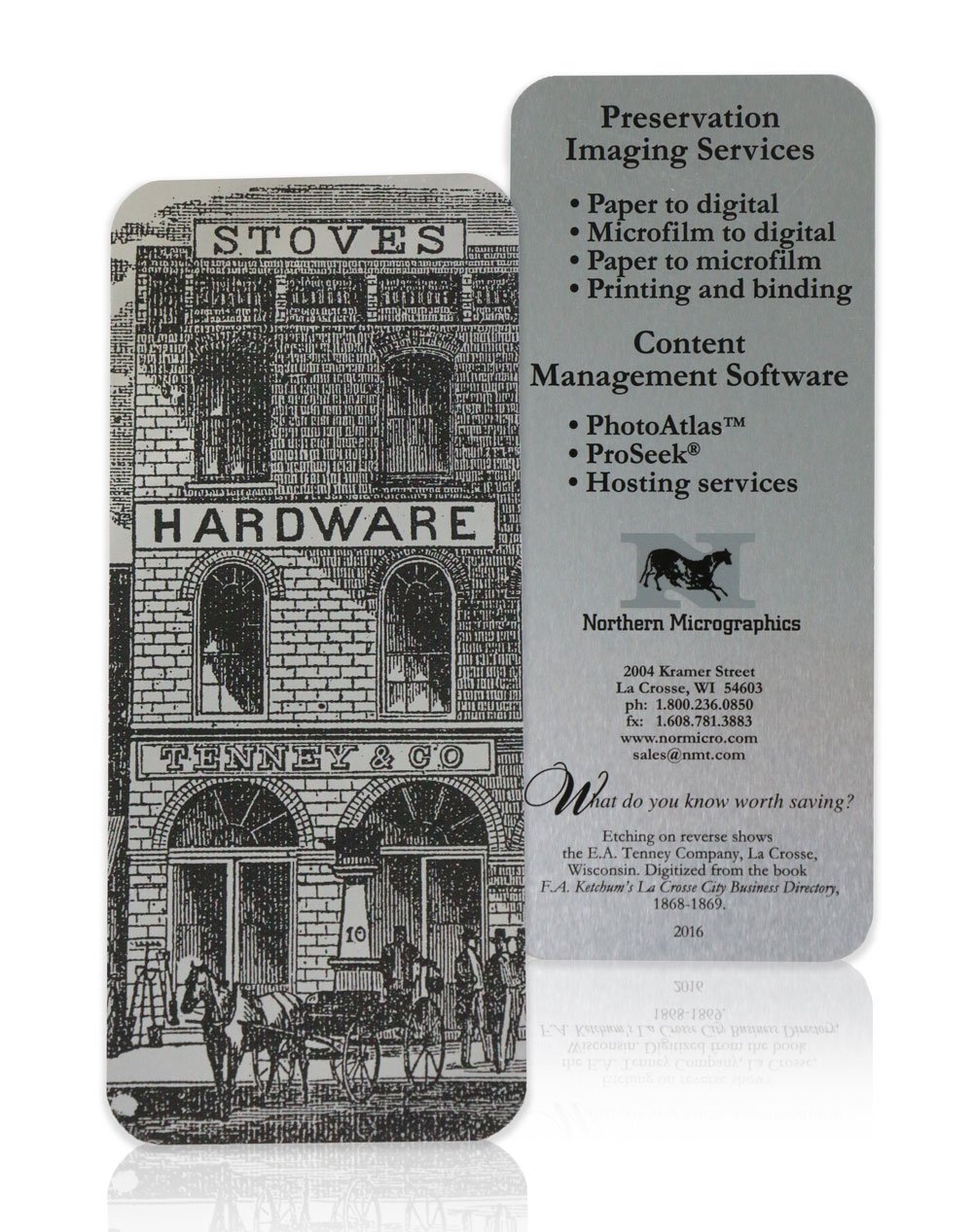 Aluminum for Promotional Marketing Piece? Yes!