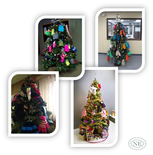 Community Support with Hats and Mittens