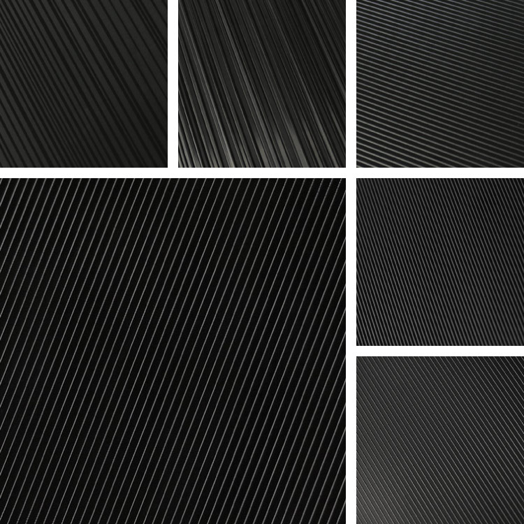 Black Lines | Aluminum Surface Collection